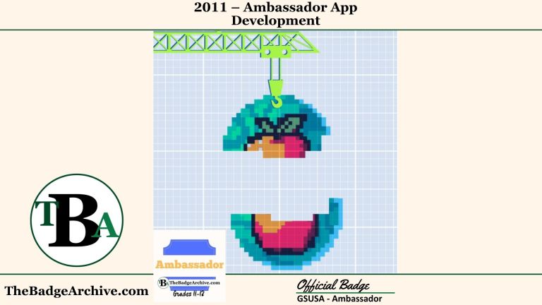 2011 – Ambassador App Development – The Badge Archive