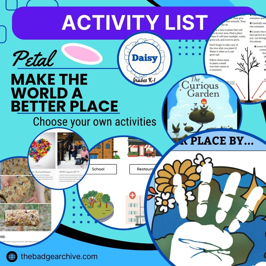 2011 – Petal – Make the World a Better Place – Activity List – The ...