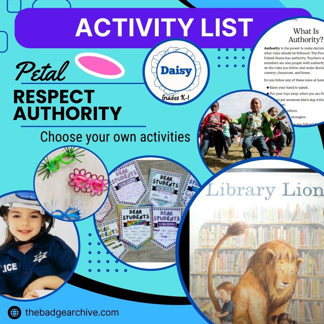 2011 – Petal – Respect Authority – Activity List – The Badge Archive