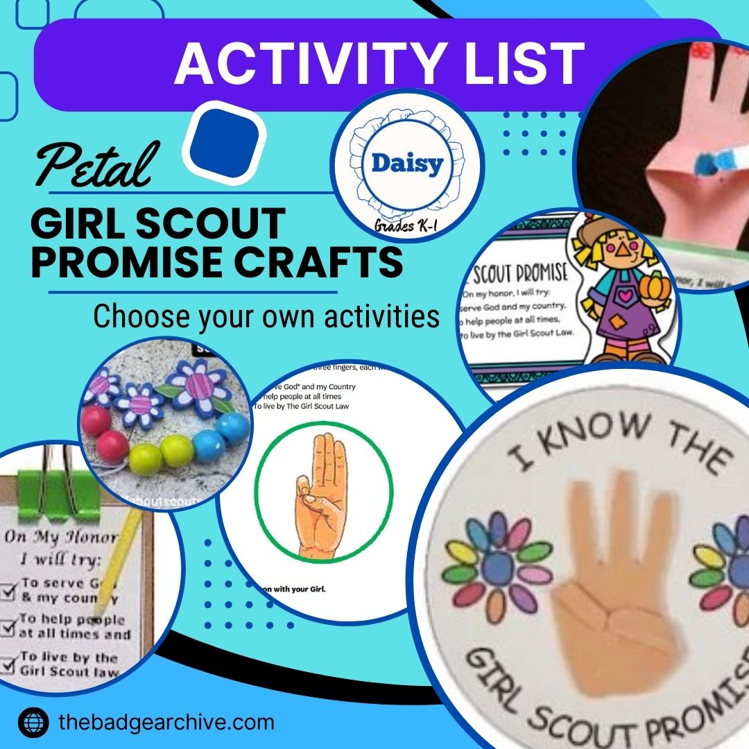 Girl Scout Promise – The Badge Archive