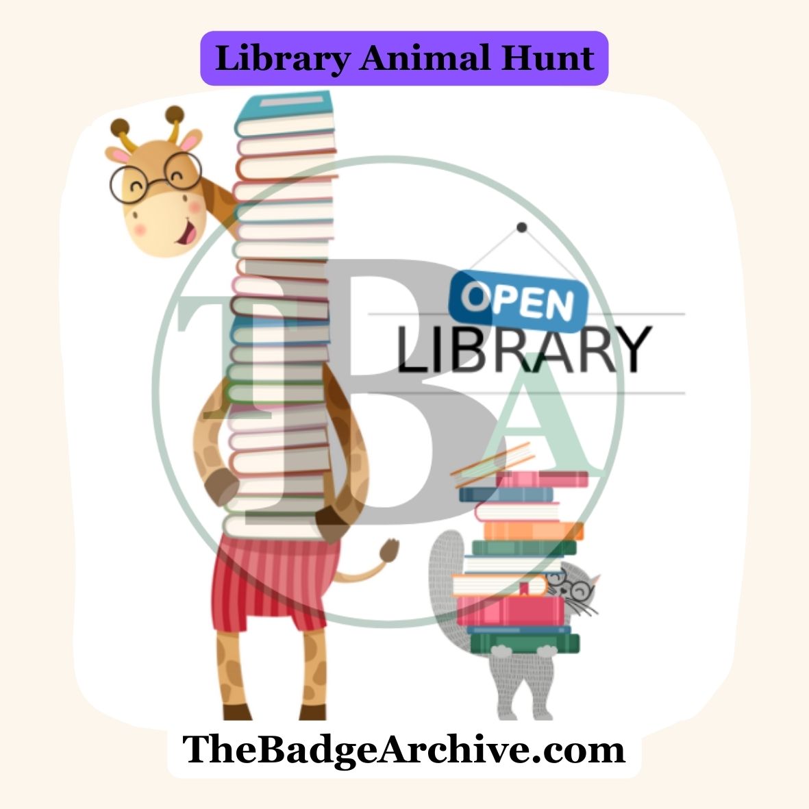 Library Animal Hunt – The Badge Archive