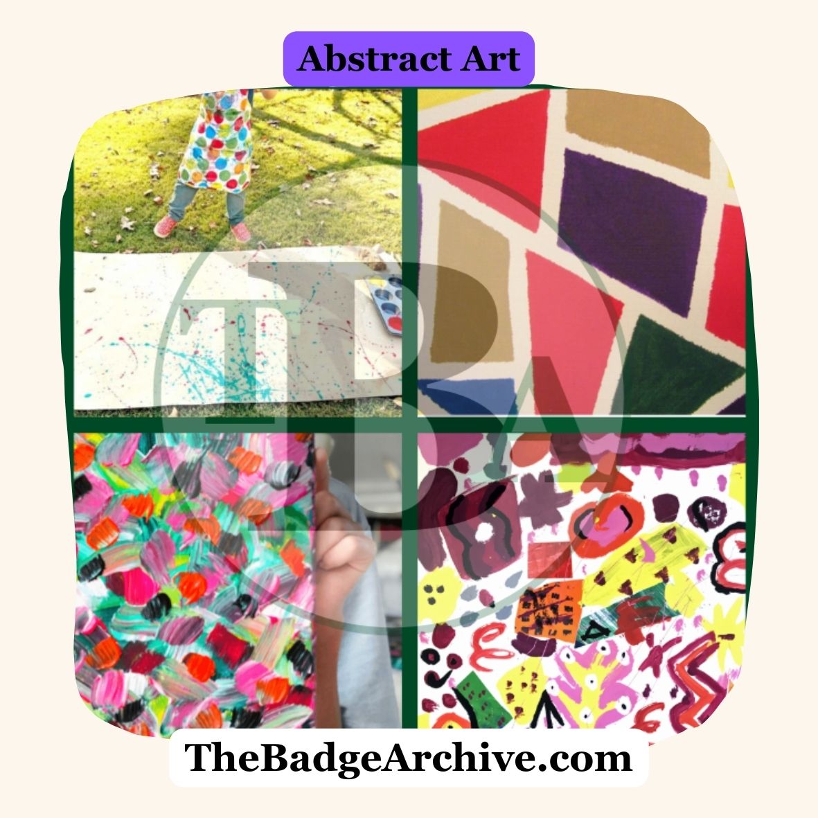 Abstract Art – The Badge Archive