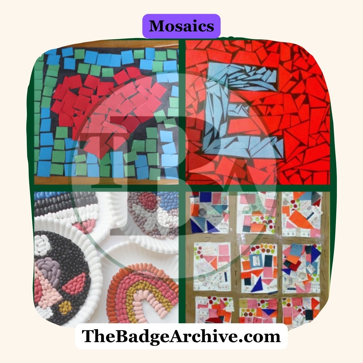 Mosaics – The Badge Archive