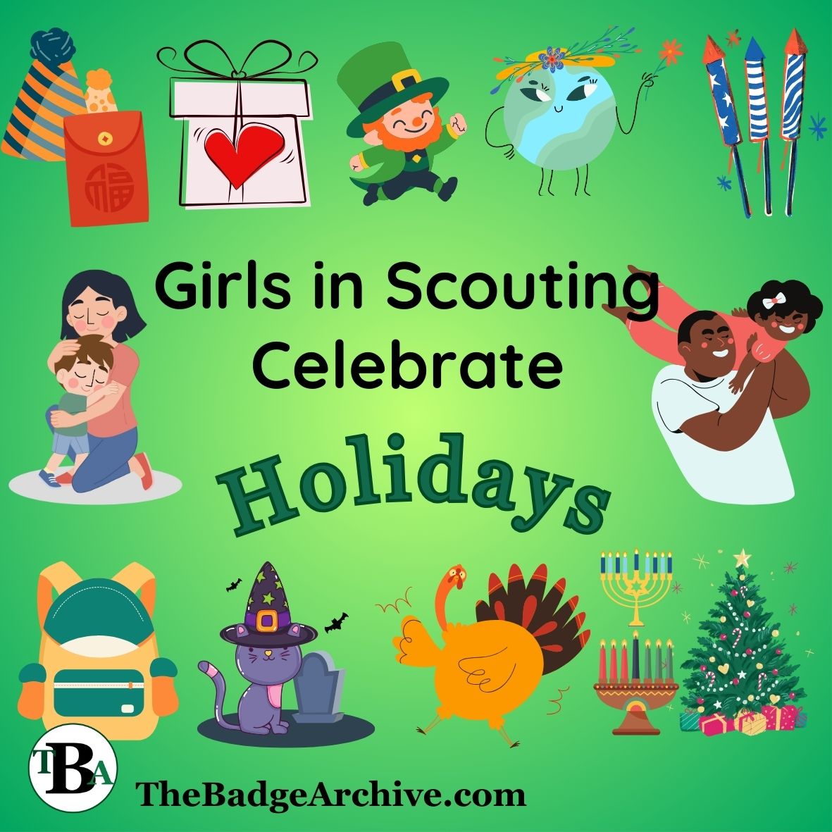 Holidays – GSUSA Ways to Celebrate – The Badge Archive