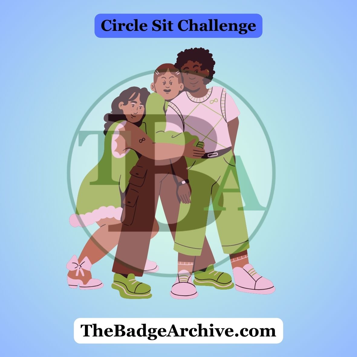 Games – Circle Sit Challenge – The Badge Archive