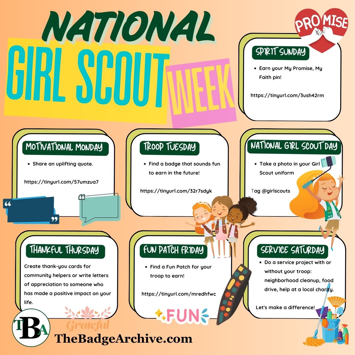 Holiday – Girl Scout Week – The Badge Archive