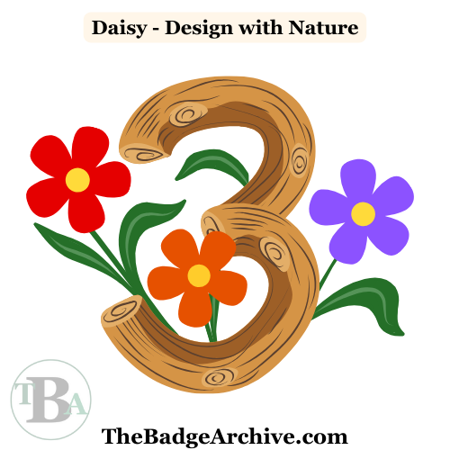 2011 – Daisy Design with Nature – The Badge Archive