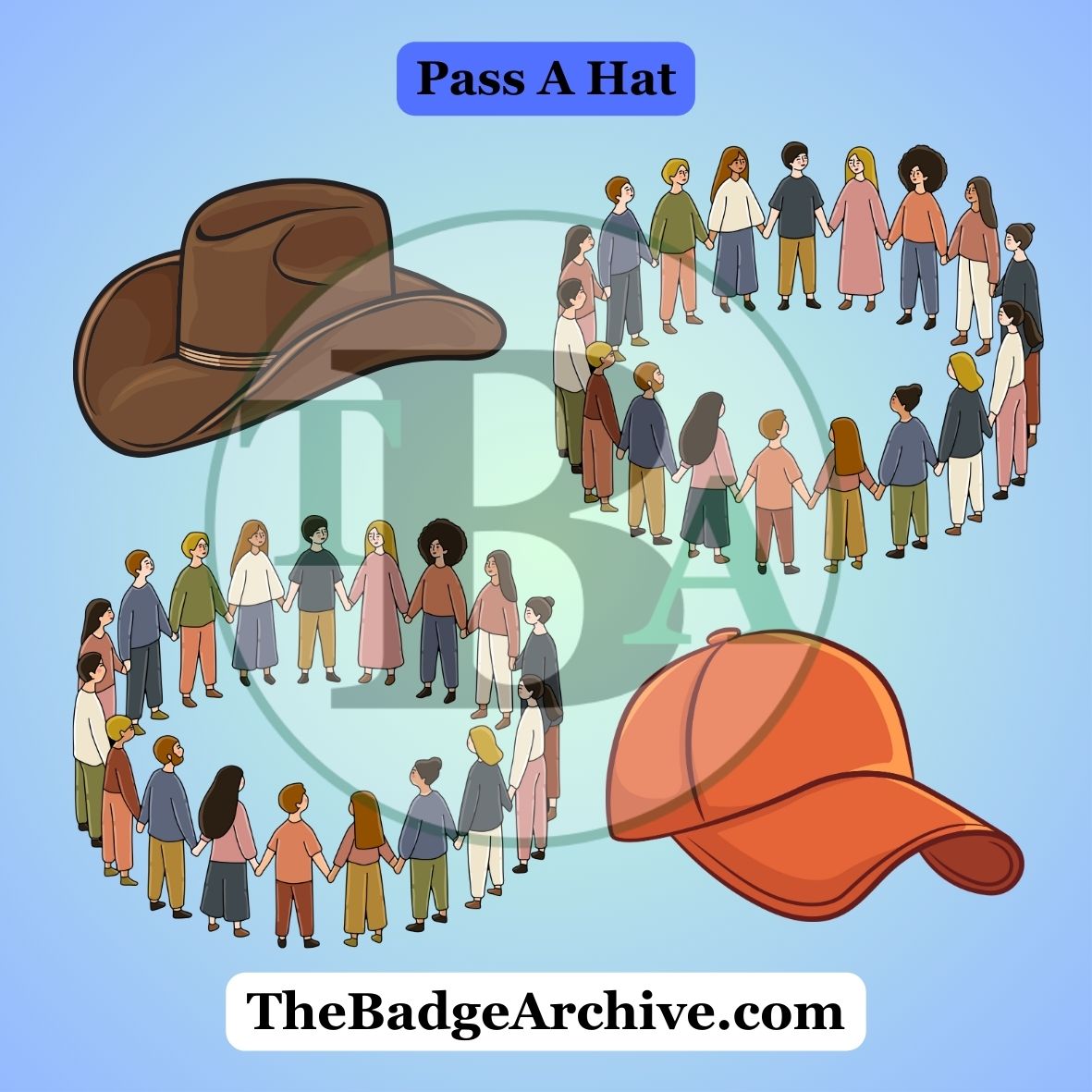 Games – Pass a Hat – The Badge Archive