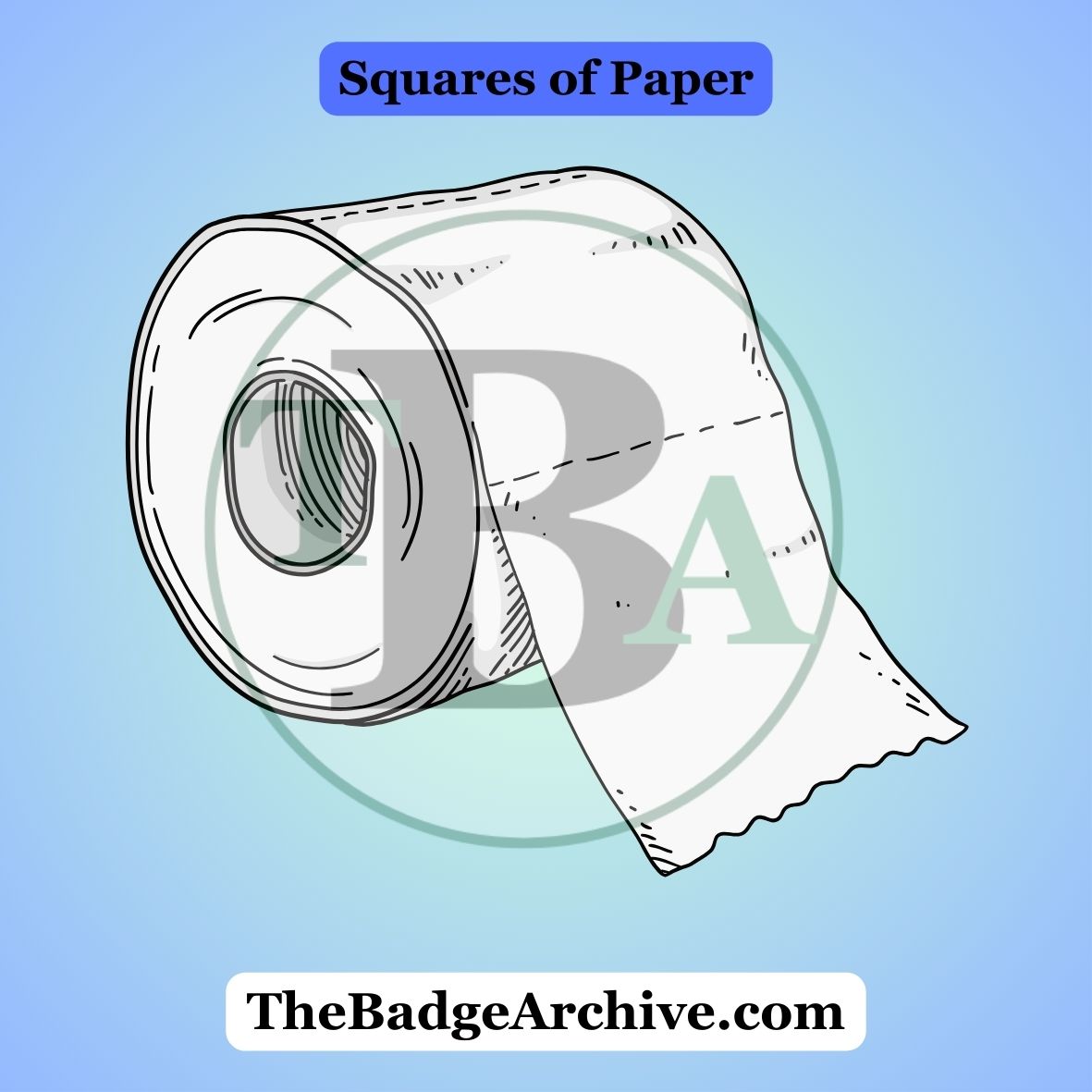 Games – Squares of Paper – The Badge Archive