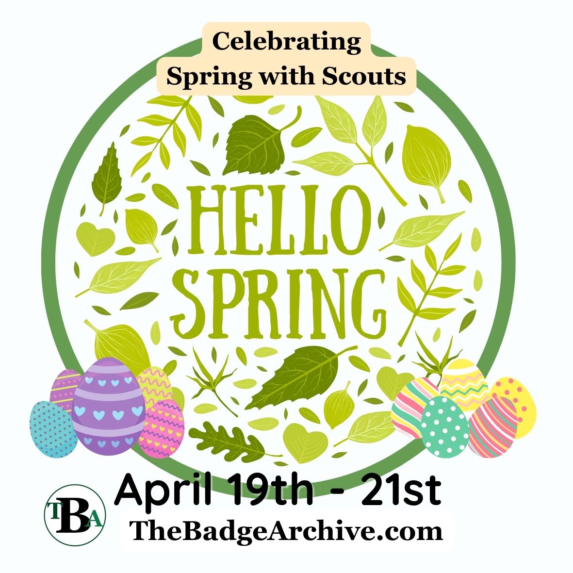 Celebrating Spring with Scouts – The Badge Archive