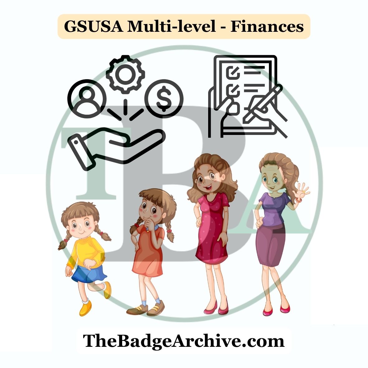 GSUSA Multi-Level – Finances – The Badge Archive