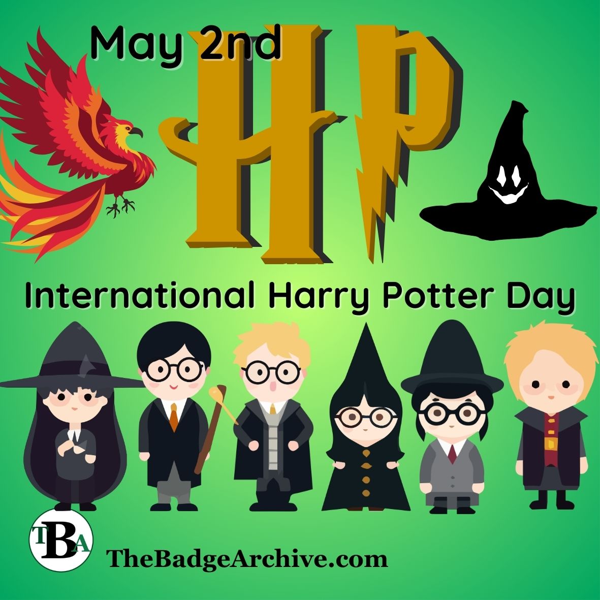 Holiday – International Harry Potter Day – The Badge Archive