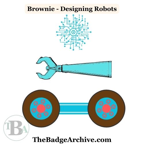 2011 – Brownie Designing Robots – The Badge Archive