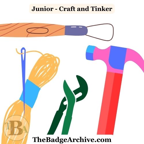 2011 – Junior Craft and Tinker – The Badge Archive