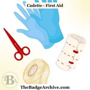 2011 – Cadette First Aid: Red Cross Info – The Badge Archive