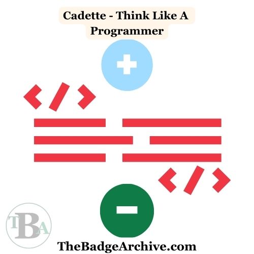 2011 – Cadette Think Like a Programmer – The Badge Archive