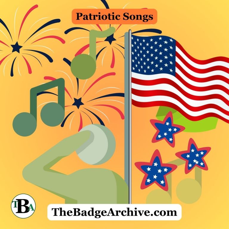Singing – Patriotic Songs – The Badge Archive