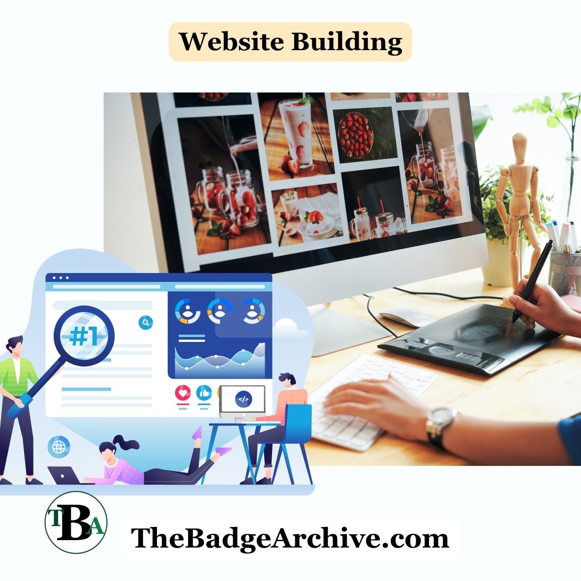 Website Building – The Badge Archive