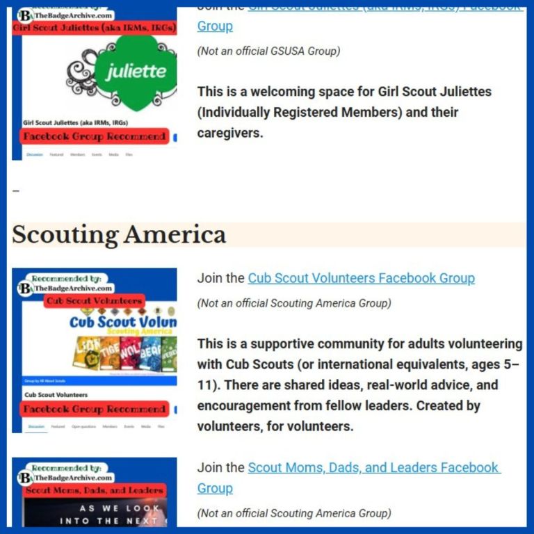 F.O.N. – United Kingdom (Girlguiding) Activities – The Badge Archive