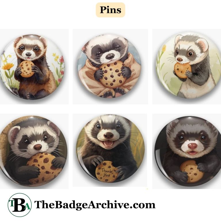 GSUSA – Black-Footed Ferret Swag – The Badge Archive